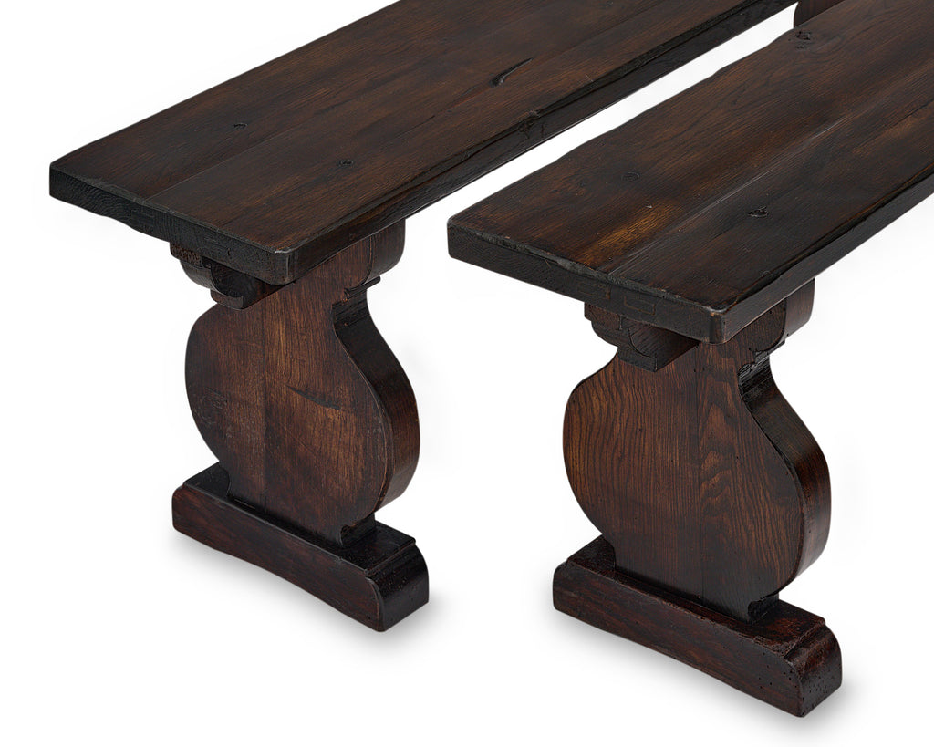 French Antique Monastery Table with Benches – Jean-Marc Fray French ...