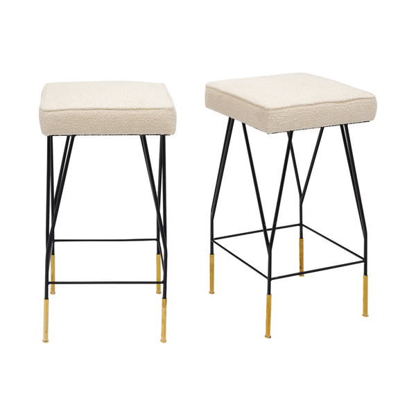 Vintage Italian Carlo di Carli Barstools – Jean-Marc Fray French Antiques
